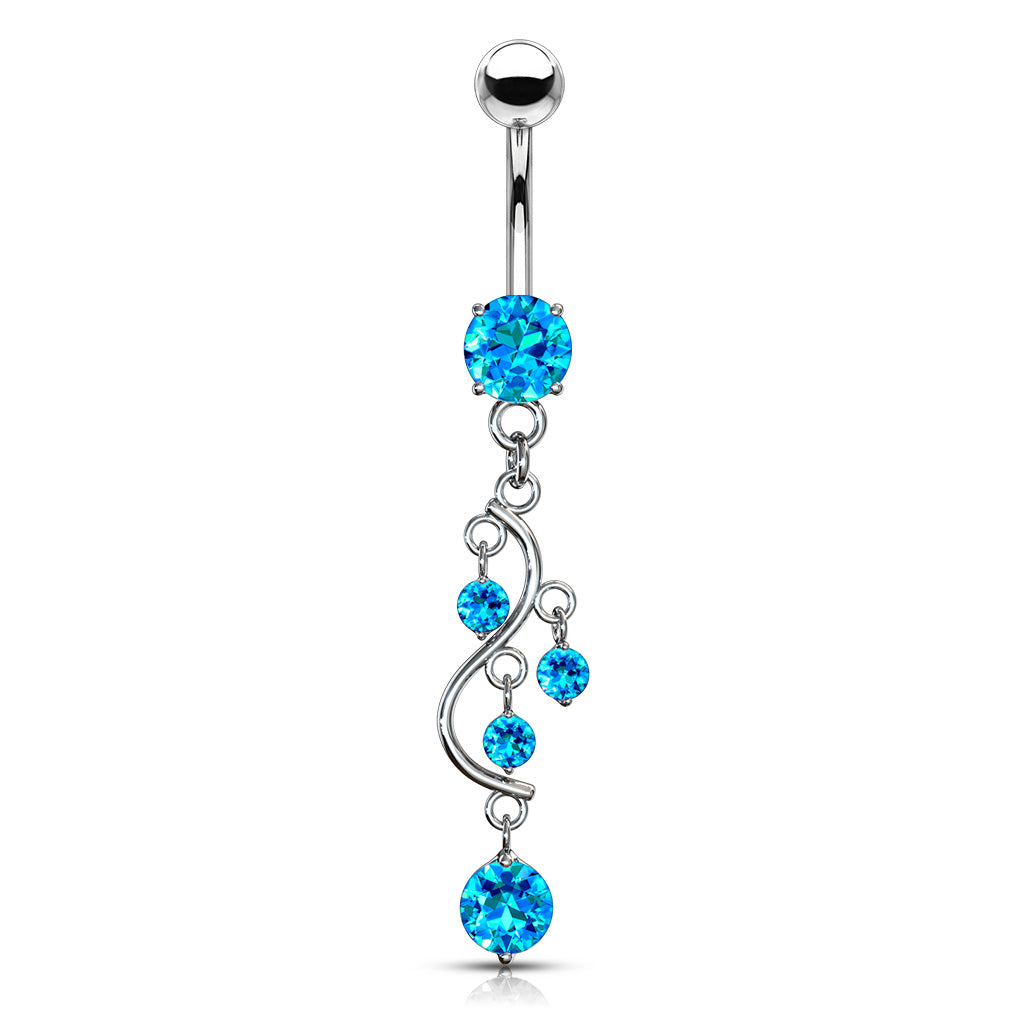 Surgical Steel Belly Button Rings, 316L Stainless Steel Navel Rings ...