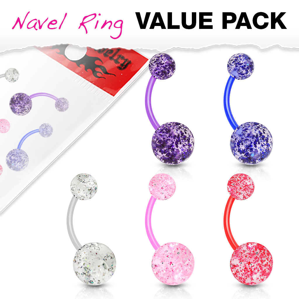 Bioplast Belly Button Rings — Belly Bling